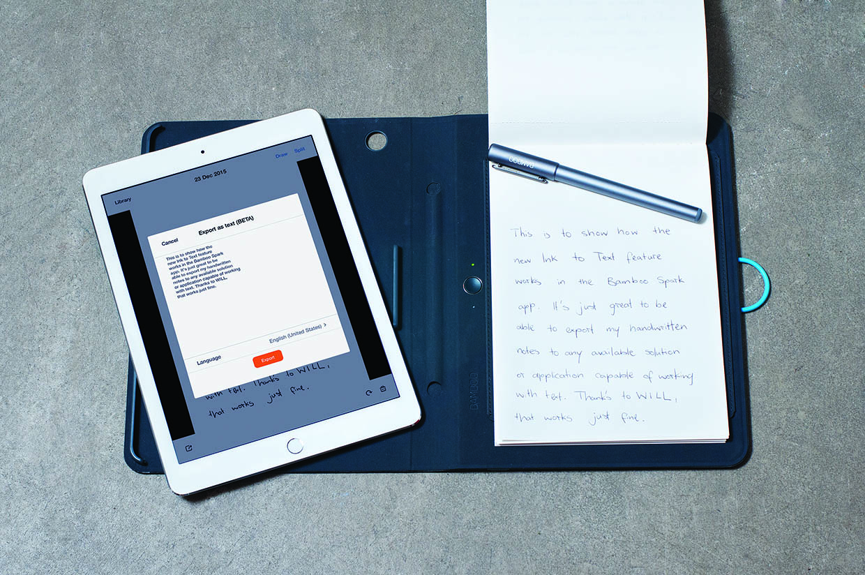 Wacom Inkspace 及 Bamboo Spark 應用程式，推出筆跡轉文字功能 | TechNews 科技新報