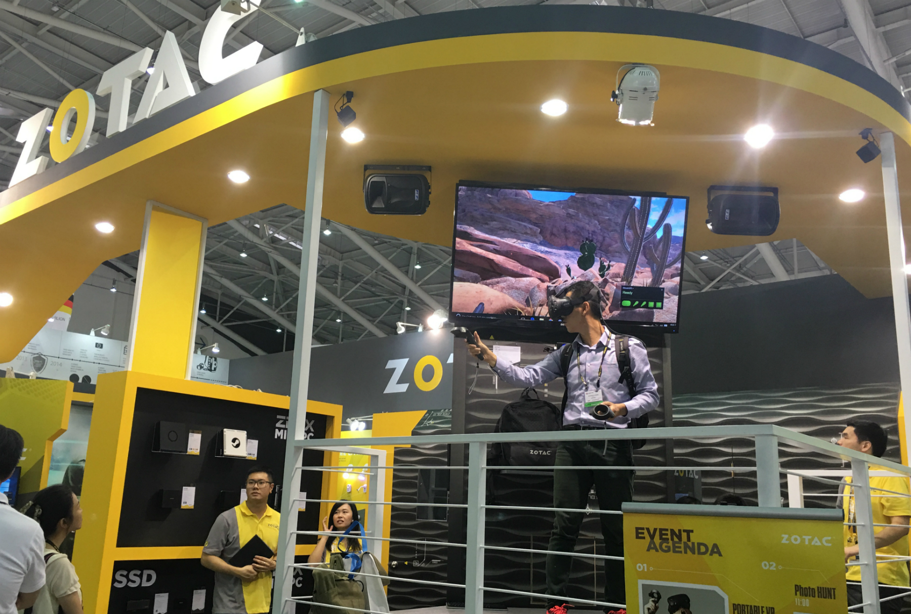 【Computex 2016】ZOTAC 發表揹包式主機，VR 體驗不再被線纏住 | TechNews 科技新報