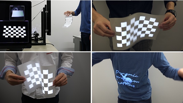 日本東京大學發表革命性高速即時動態光雕投影技術，扭曲變形的衣服一樣能投影 | TechNews 科技新報