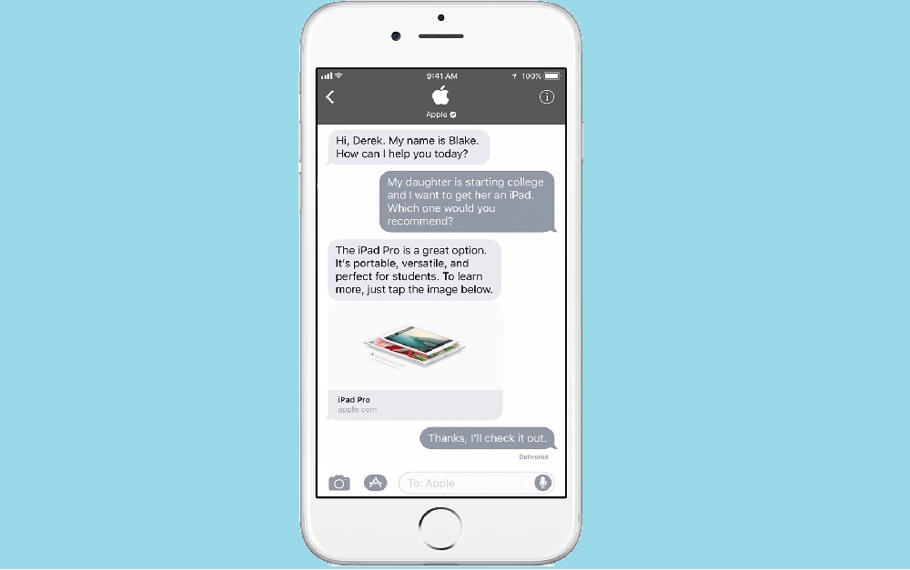 打入商業市場，iMessage 新增 Business Chat 客服功能 | TechNews 科技新報