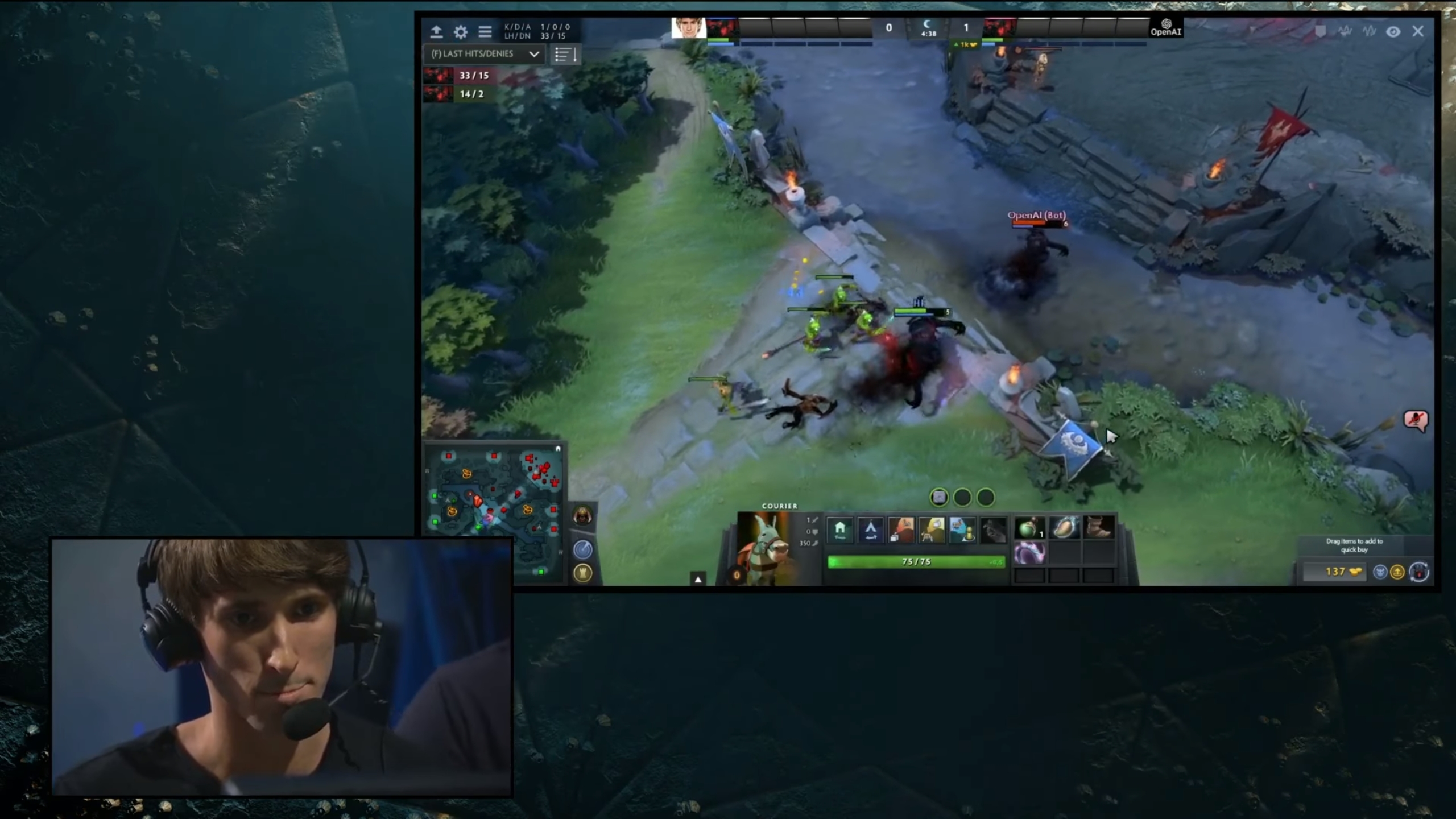 馬斯克的 OpenAI 擊敗《Dota 2》職業電競選手 | TechNews 科技新報