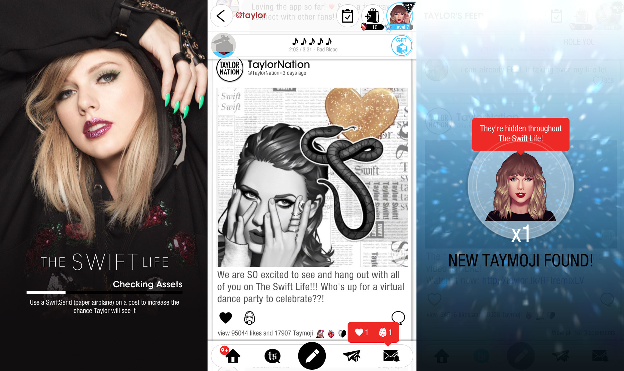 Taylor Swift 登基社群女王！粉絲限定的社群 App《The Swift Life》 | TechNews 科技新報