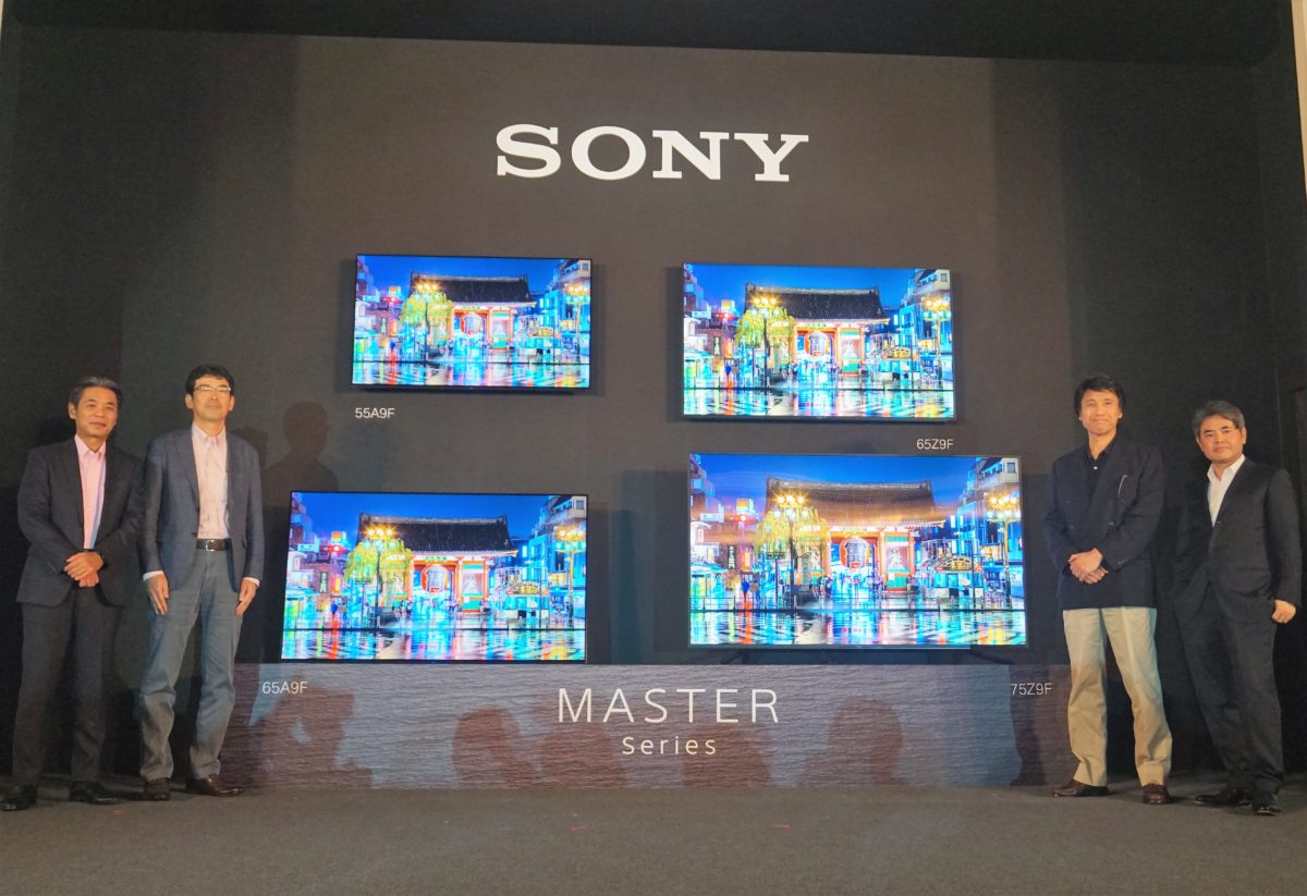 Sony BRAVIA 旗艦 MASTER 系列電視，OLED A9F 與液晶 Z9F 登場 | TechNews 科技新報