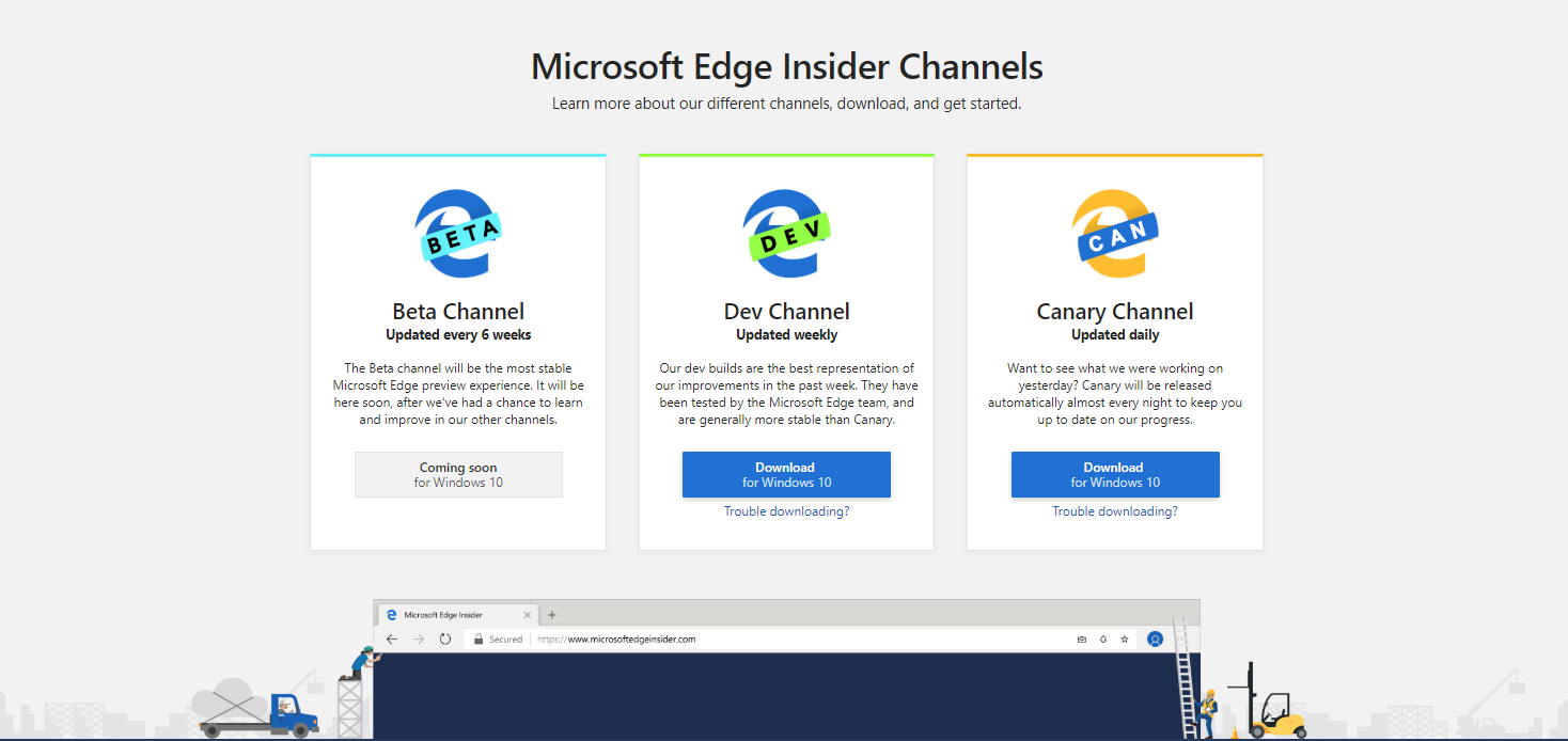 新裝登場！基於 Chromium 的 Edge 瀏覽器測試版上線 | TechNews 科技新報