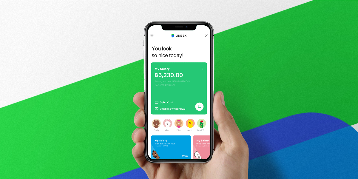 打開泰國版 LINE App 就能完成金融交易，「LINE BK」於泰國啟用 | TechNews 科技新報