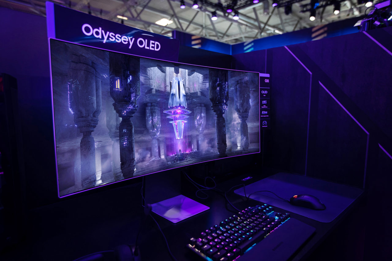 免接主機，三星推出首款遊戲專用螢幕 Odyssey OLED G8 | TechNews 科技新報