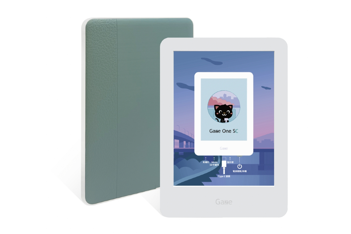 採 E Ink 彩色電子紙，HyRead 6 吋閱讀器 Gaze One SC 翻轉閱讀想像 | TechNews 科技新報