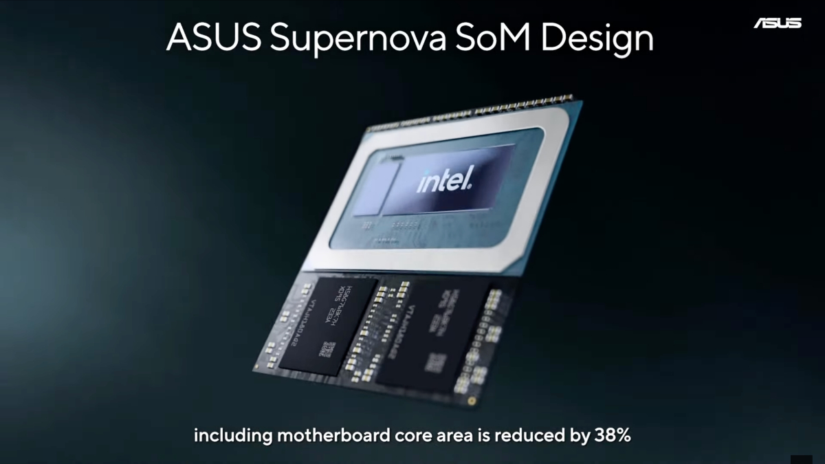 華碩聯手英特爾秀 Supernova SoM 新技術，處理器與記憶體封裝在一起 | TechNews 科技新報