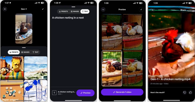 終於可以用 iPhone 創作 AI 影片了！Runway 推出 Gen-1 生成式 AI App | TechNews 科技新報