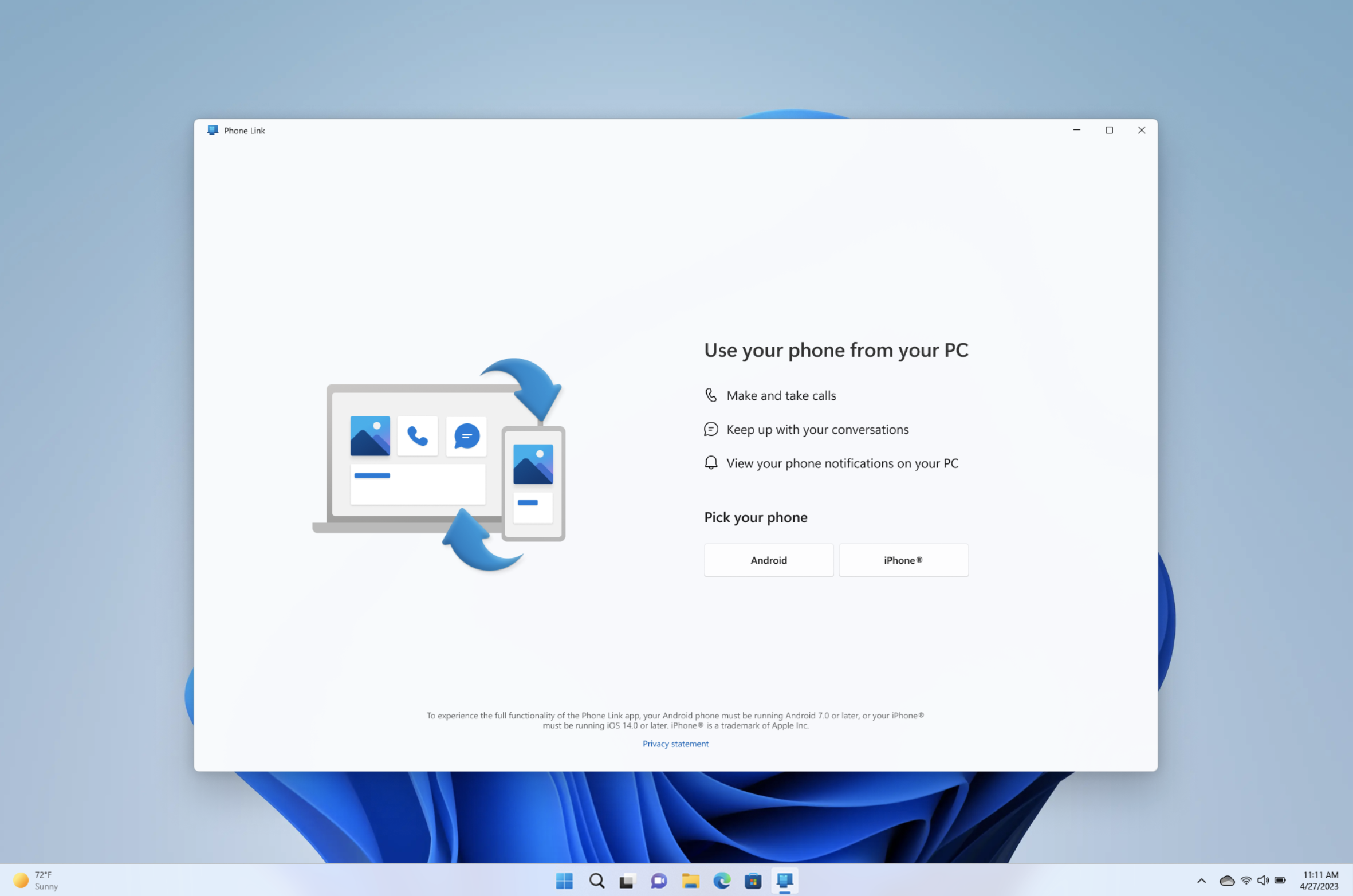 iOS 用戶久等了！微軟 Windows 11 Phone Link 終於支援 iPhone | TechNews 科技新報