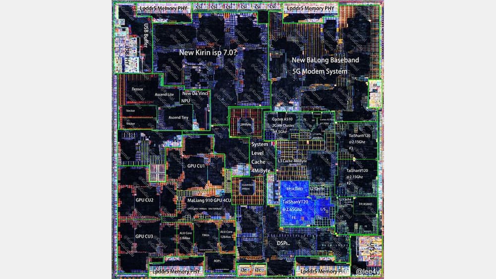 設計概念與蘋果 A17 Pro 大不同！海思麒麟 9000S 晶片照曝光 | TechNews 科技新報