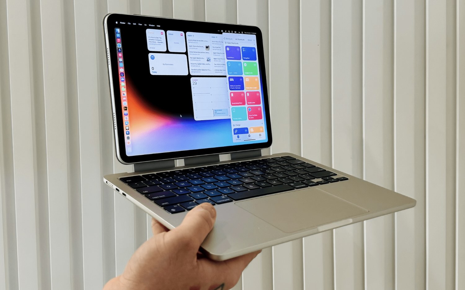 「iPad 頭、Mac 身」，外媒打造出荒謬的「MacPad」 | TechNews 科技新報