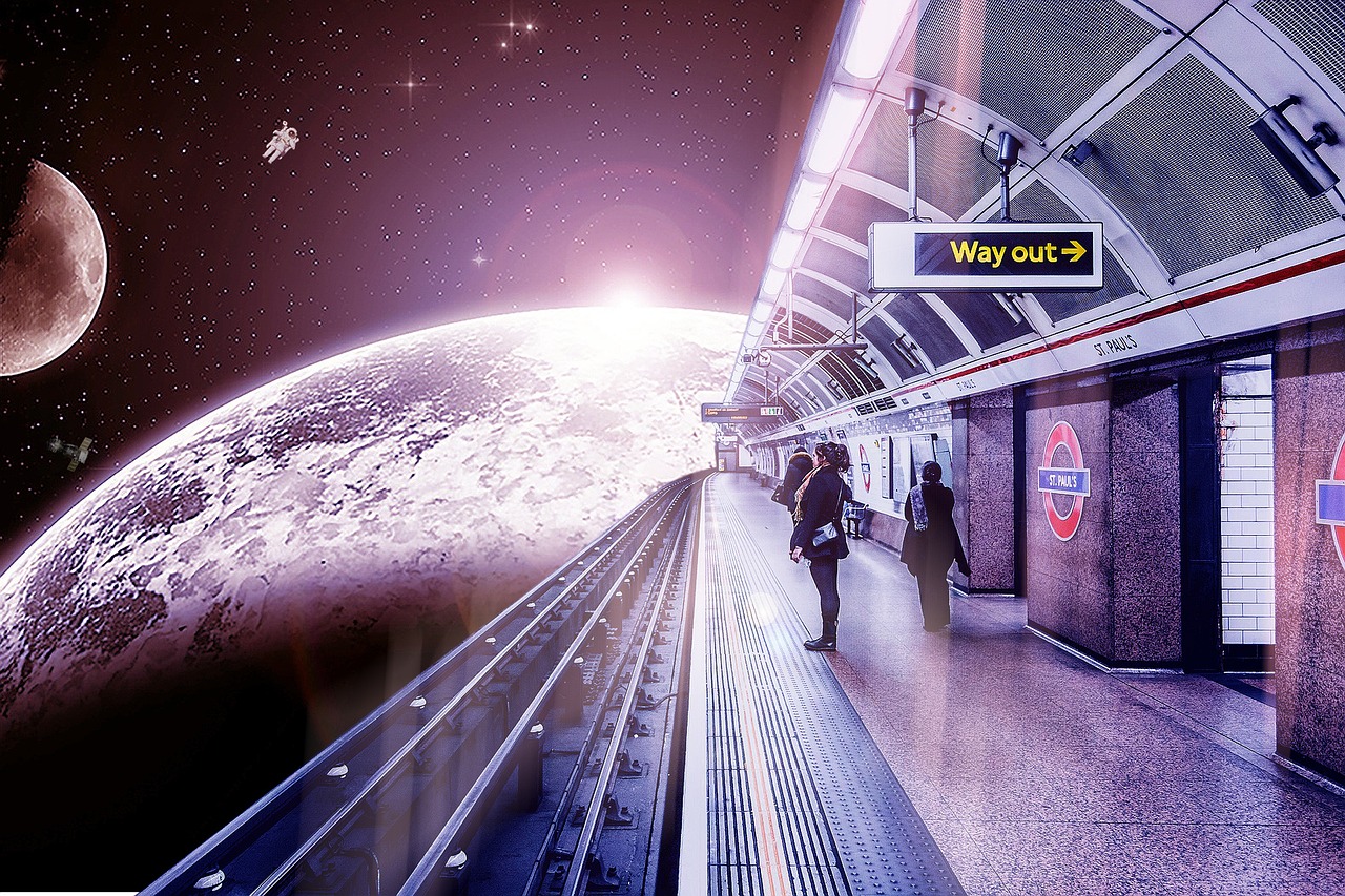 建造永久太空基地，諾斯洛普·格魯曼釋出月球鐵路網概念 | TechNews 科技新報