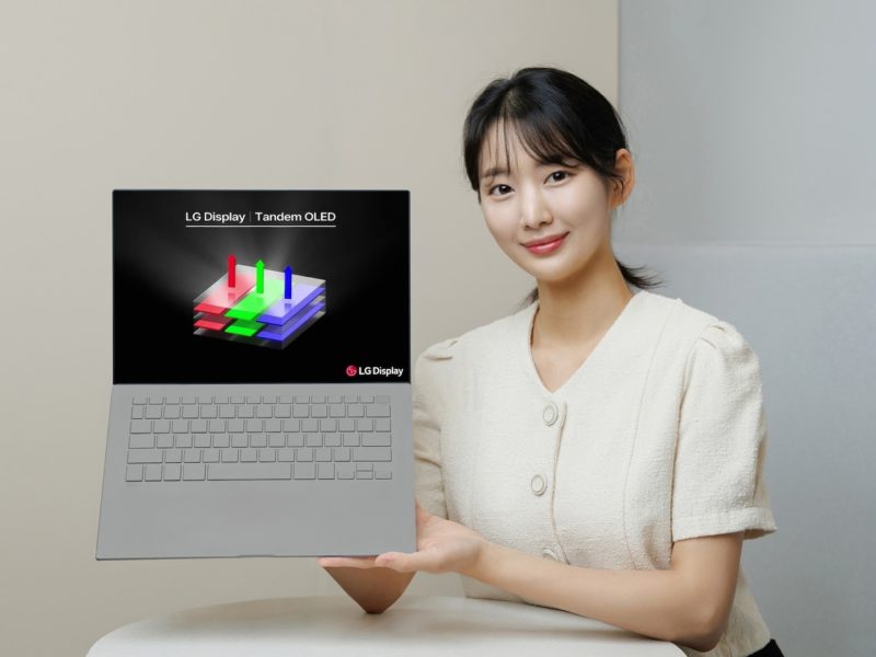 LGD 領先、量產筆電用 Tandem OLED 面板，股價飆 7% | TechNews 科技新報