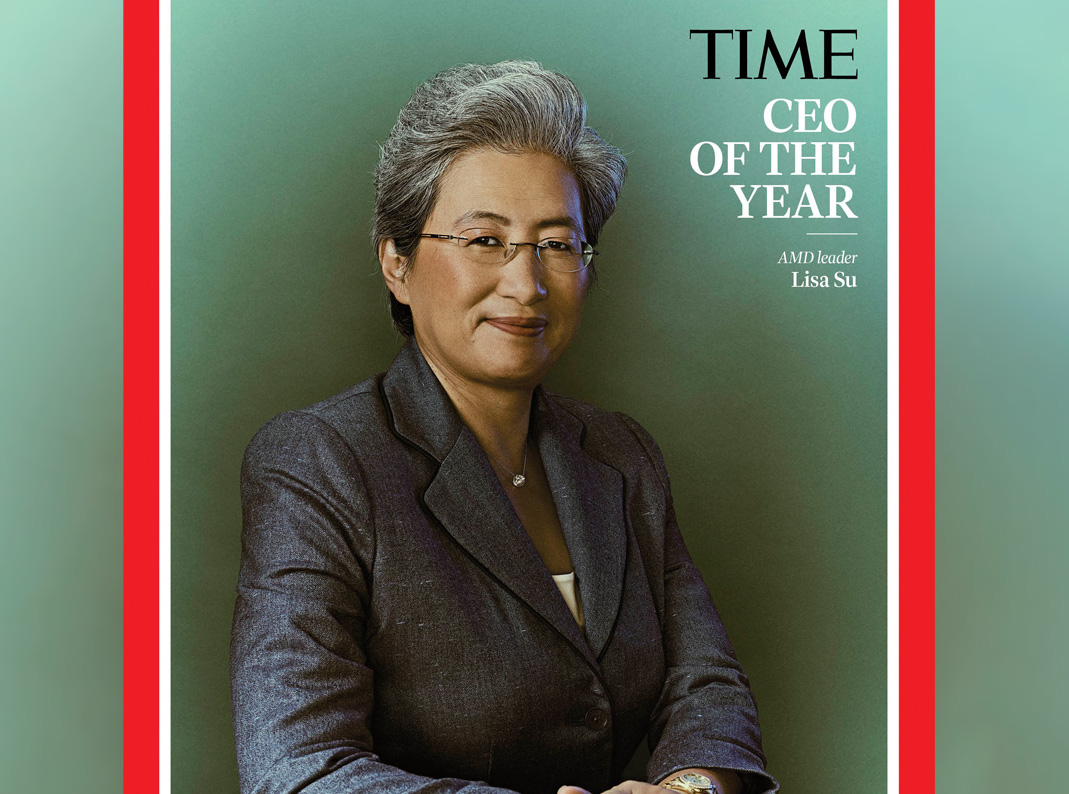 接 AMD 後股價漲 3,700%！蘇姿丰獲選《時代雜誌》年度最佳執行長 | TechNews 科技新報