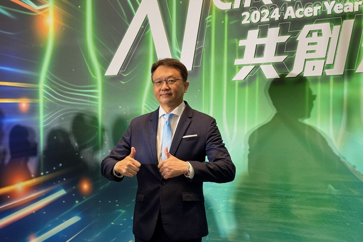 宏碁 PC 成長優於整體市場，陳俊聖：AI PC 價格甜蜜點快到了 | TechNews 科技新報