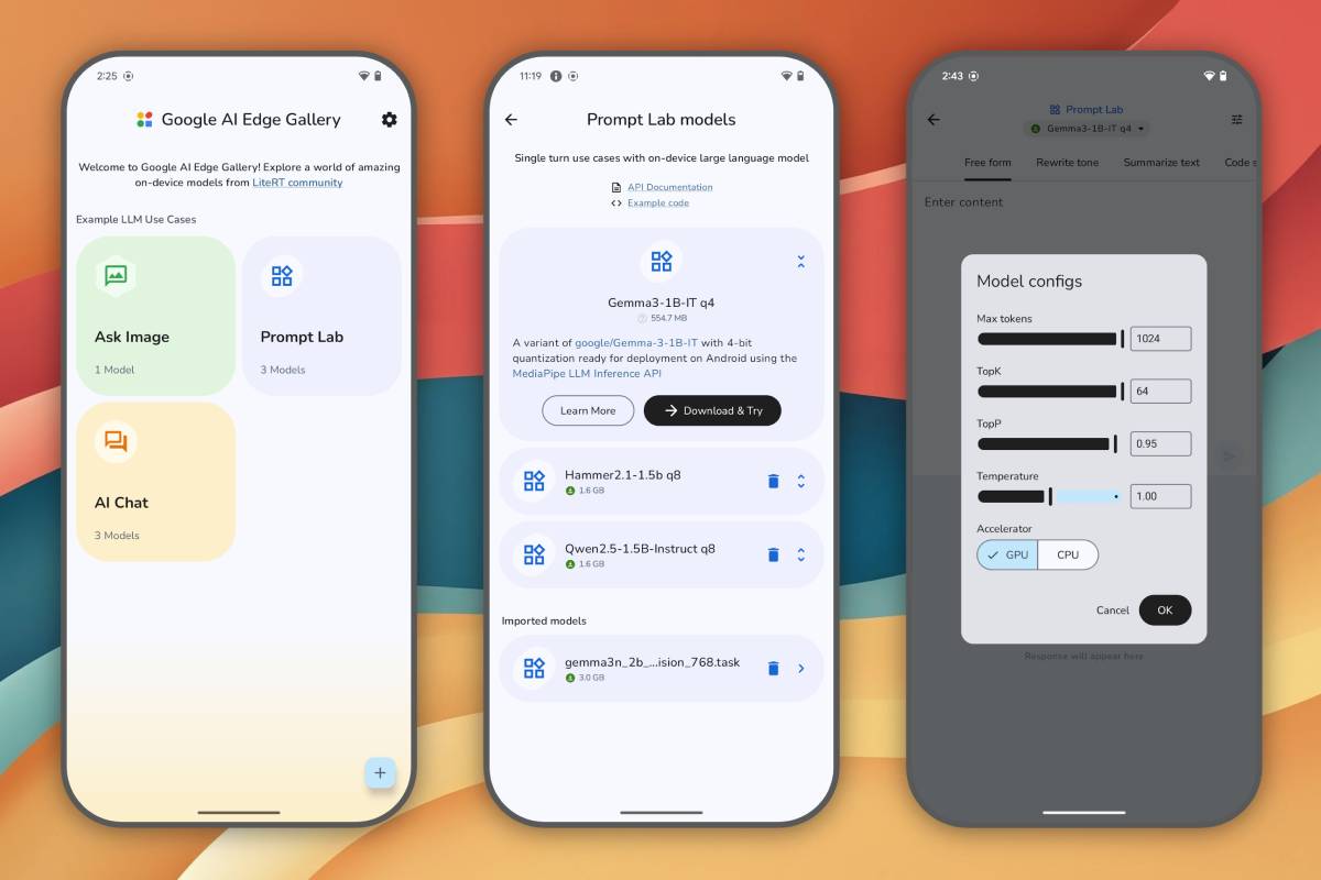 手機離線使用 AI 模型，Google AI Edge Gallery 在 GitHub 悄悄推出 | TechNews 科技新報