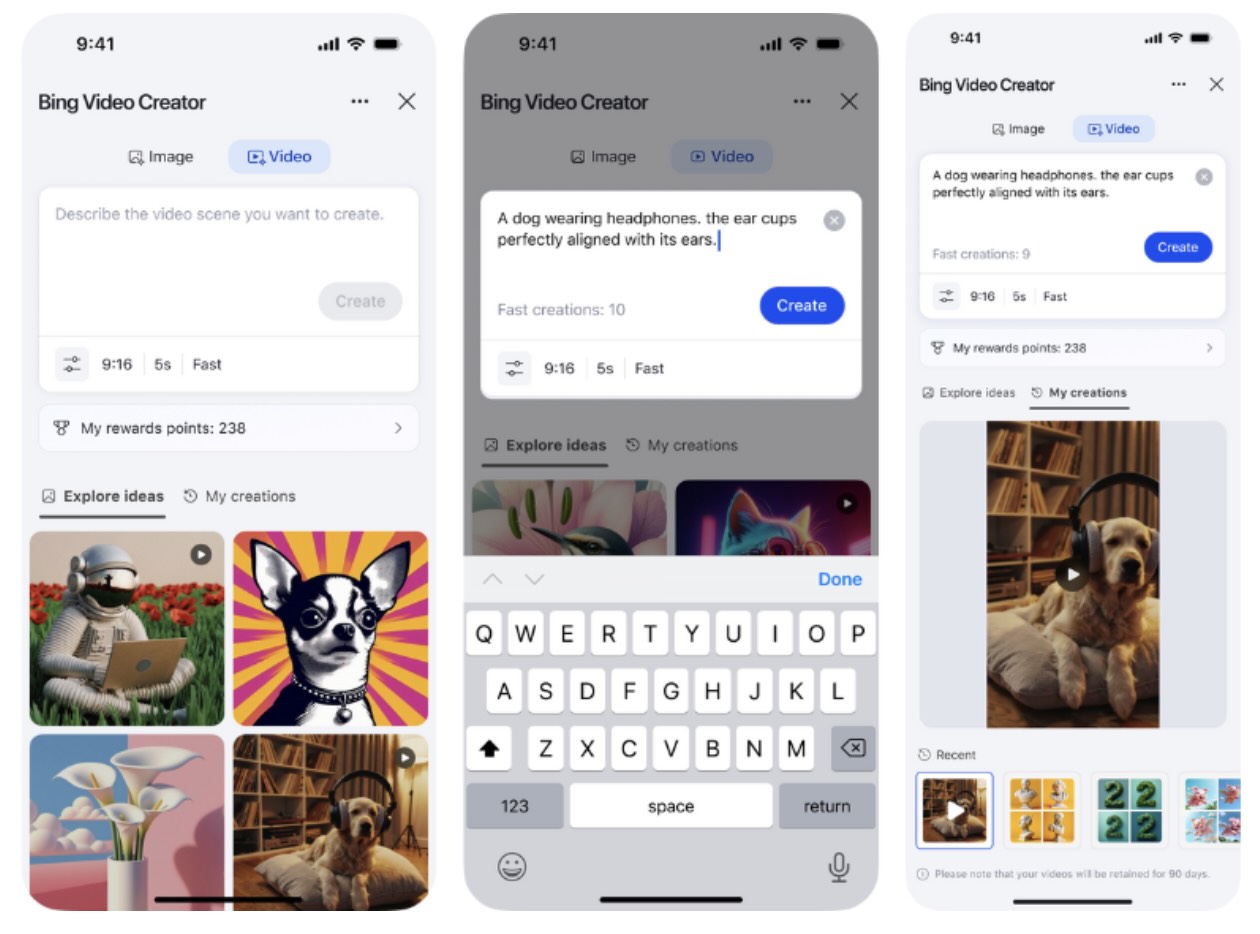 Sora 首度免費用，微軟 Bing 上線 AI 影片生成功能 | TechNews 科技新報