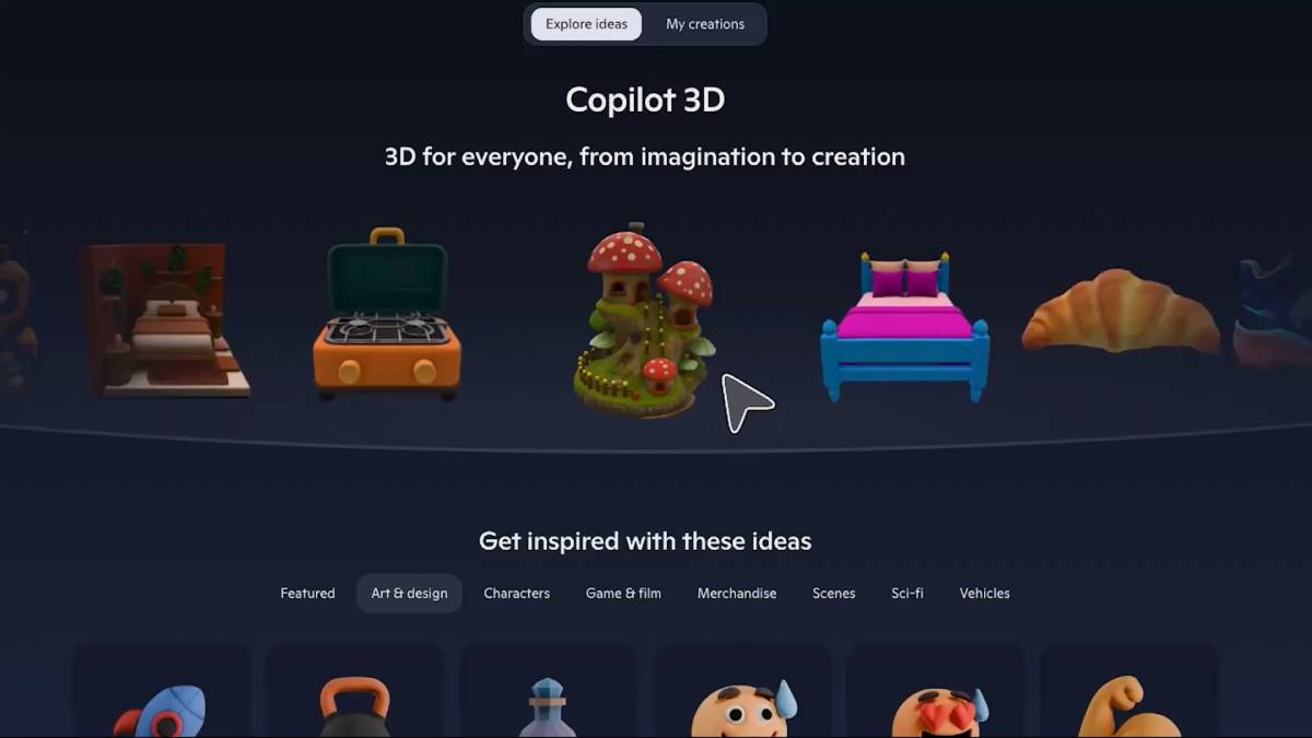 2D 影像一鍵轉換 3D 立體物件，微軟推出 Copilot 3D 新功能 | TechNews 科技新報