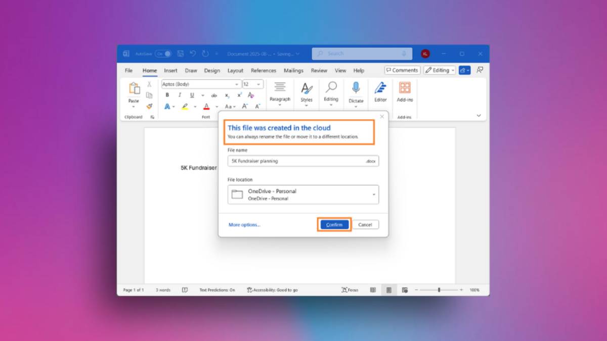 微軟 Word 新文件自動存到雲端，同步 Android、iOS 裝置存取 | TechNews 科技新報