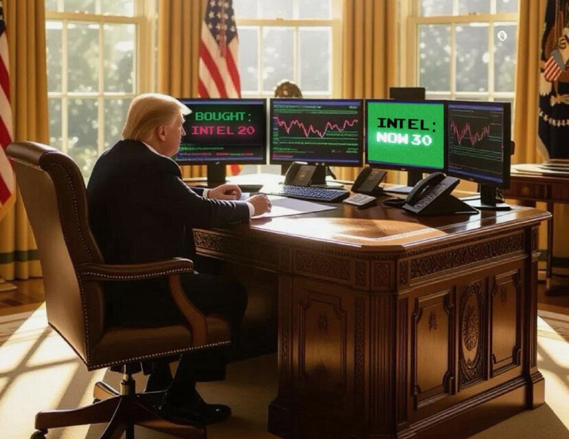 英特爾獲美政府大舉入股，川普 AI「操盤圖」帶動股價話題 | TechNews 科技新報
