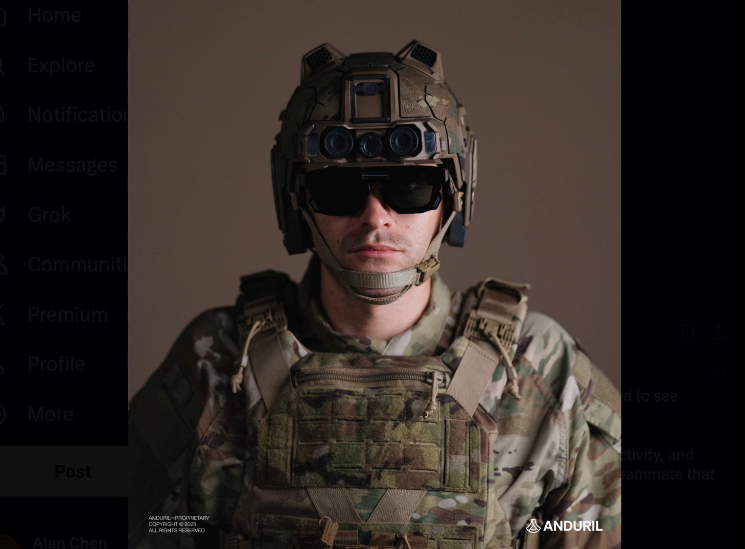 Anduril 版本 IVAS 公開，「鷹眼」系統體積更小功能更強大 | TechNews 科技新報